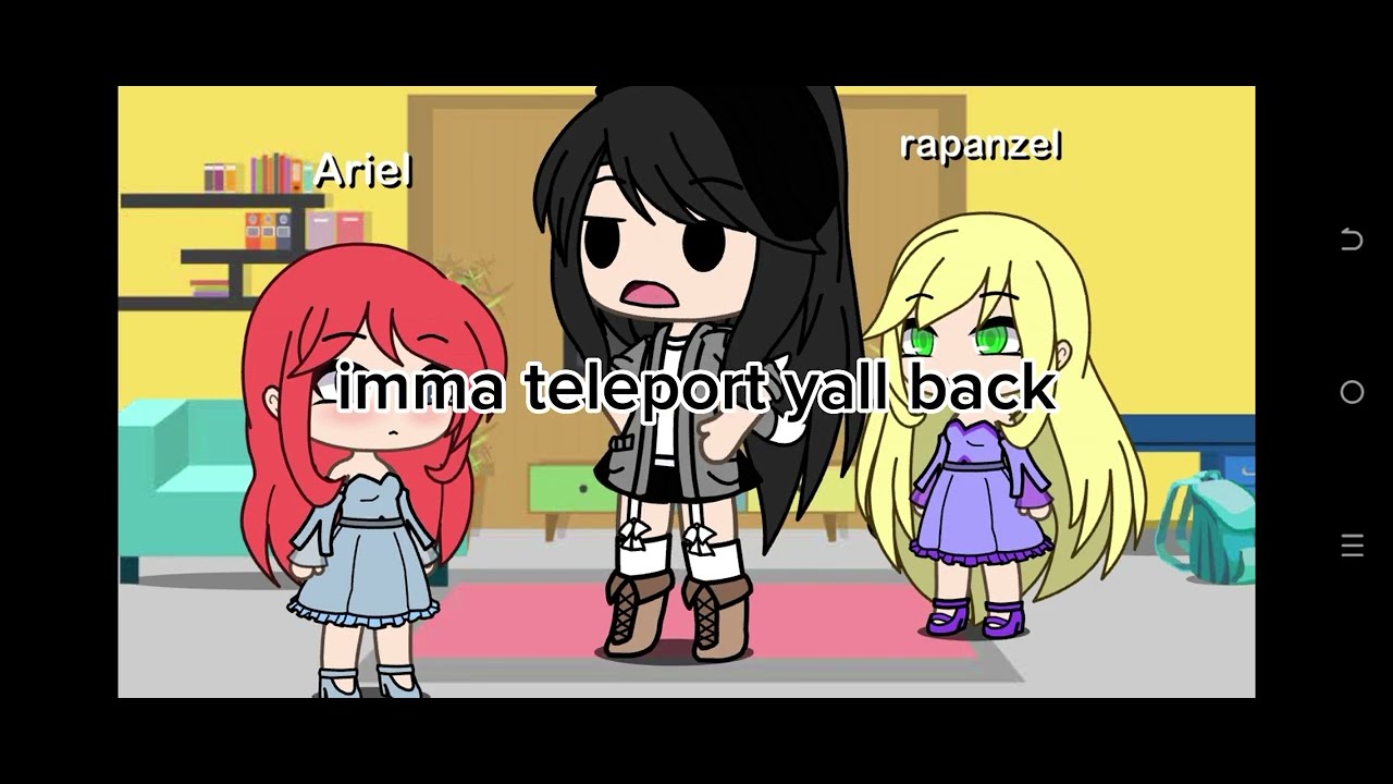 Rapanzel+Ariel react to Chelsea teenge kraken - YouTube
