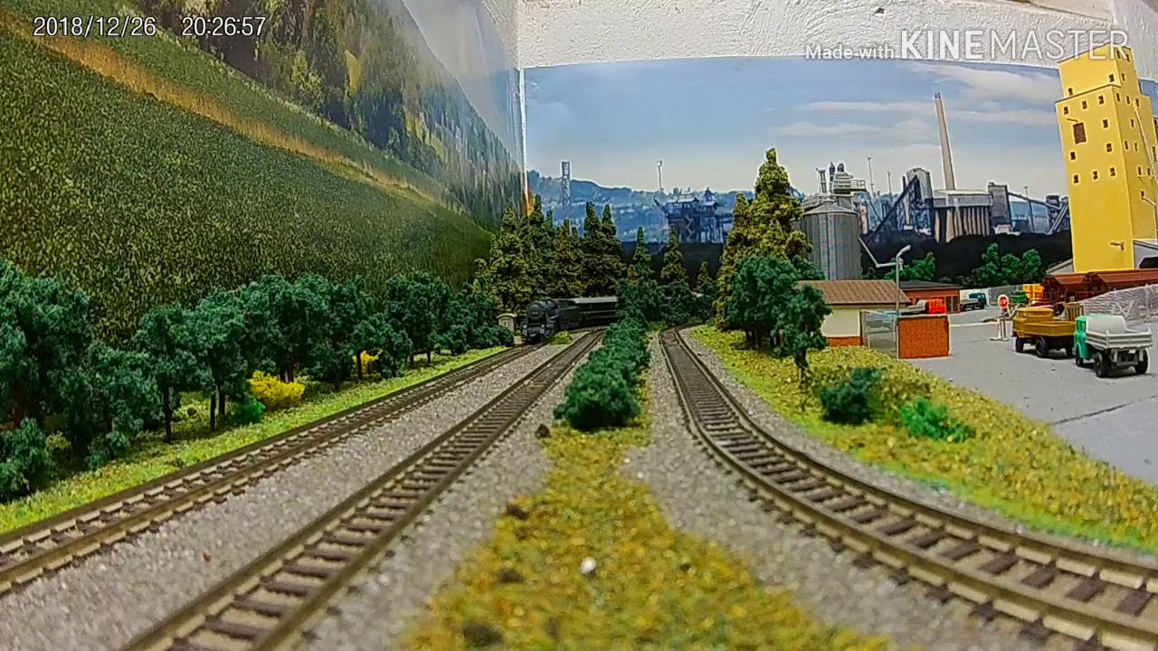 Modelleisenbahn Spur N DRG und DR Dampfloks - YouTube