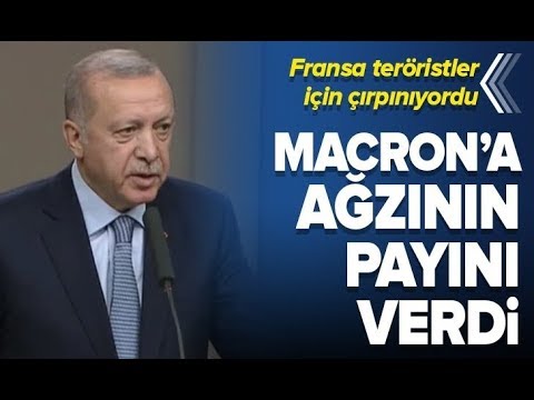 Başkan Erdoğan'dan Macron'a Sert Tepki! / A Haber | A Haber