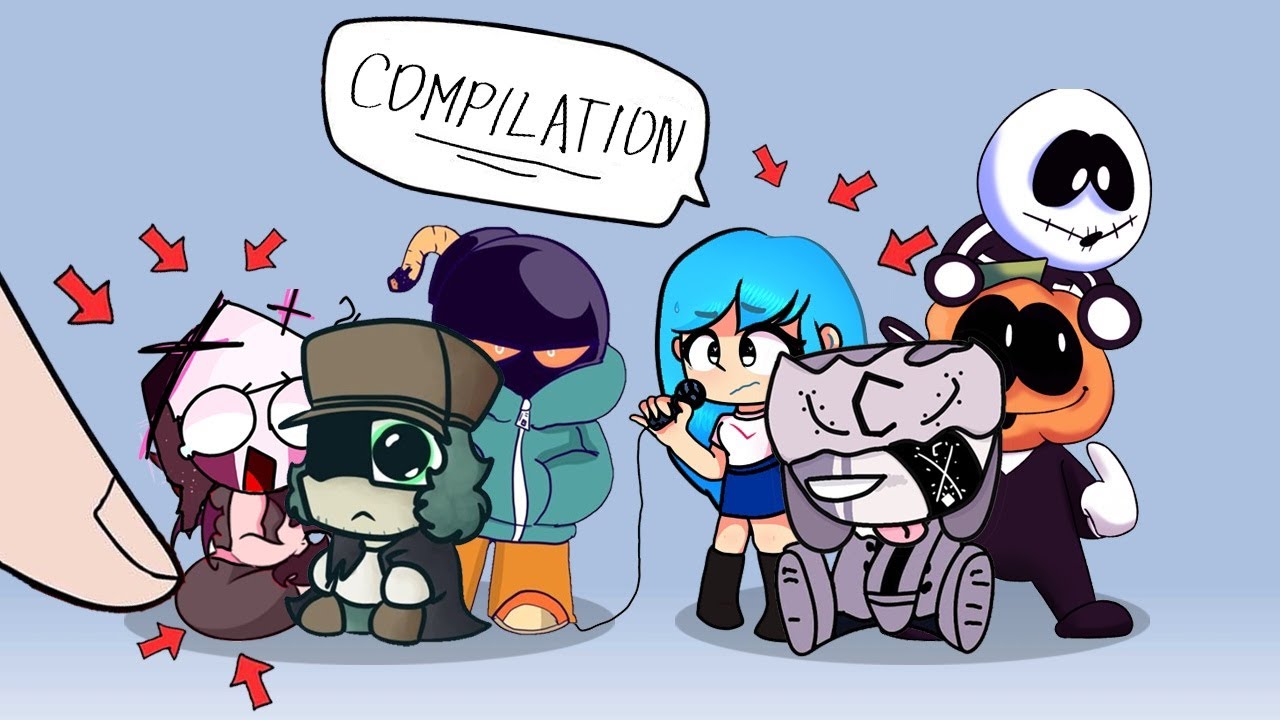 Anime Chibi Fnf vs Finger || Friday Night Funkin' Animation ...