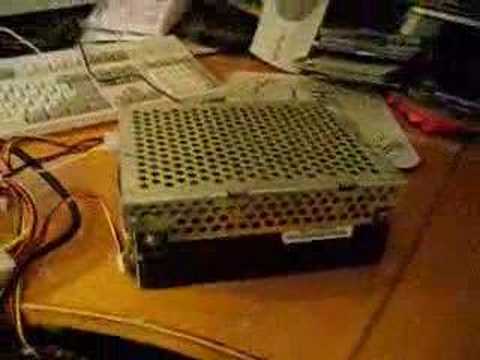 Huge vintage monster hard drive - YouTube