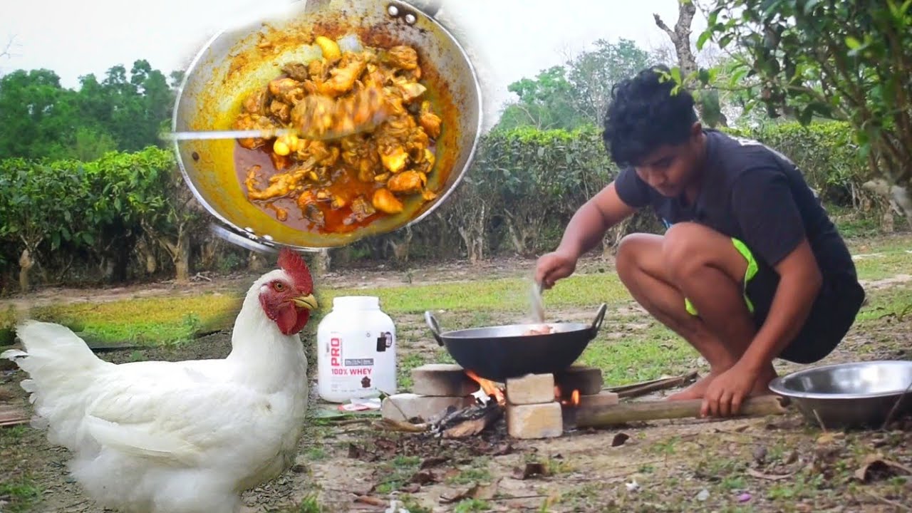 Village Style Chicken Curry | Traditional Country Chicken Recipe # ...