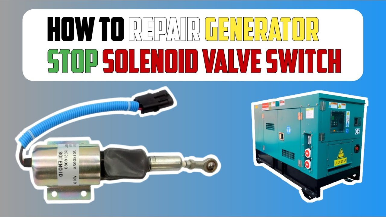How To Install Stop Solenoid Valve (2024) // amazing trick to save ...