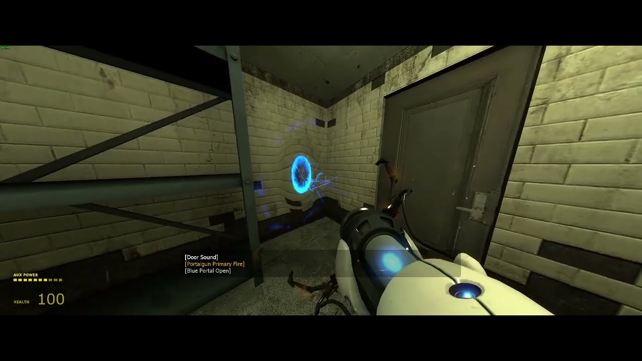 [Portal] Chell's Way to Home door crash - YouTube