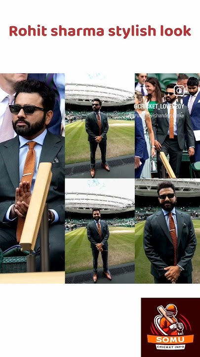 Rohit sharma stylish look - YouTube
