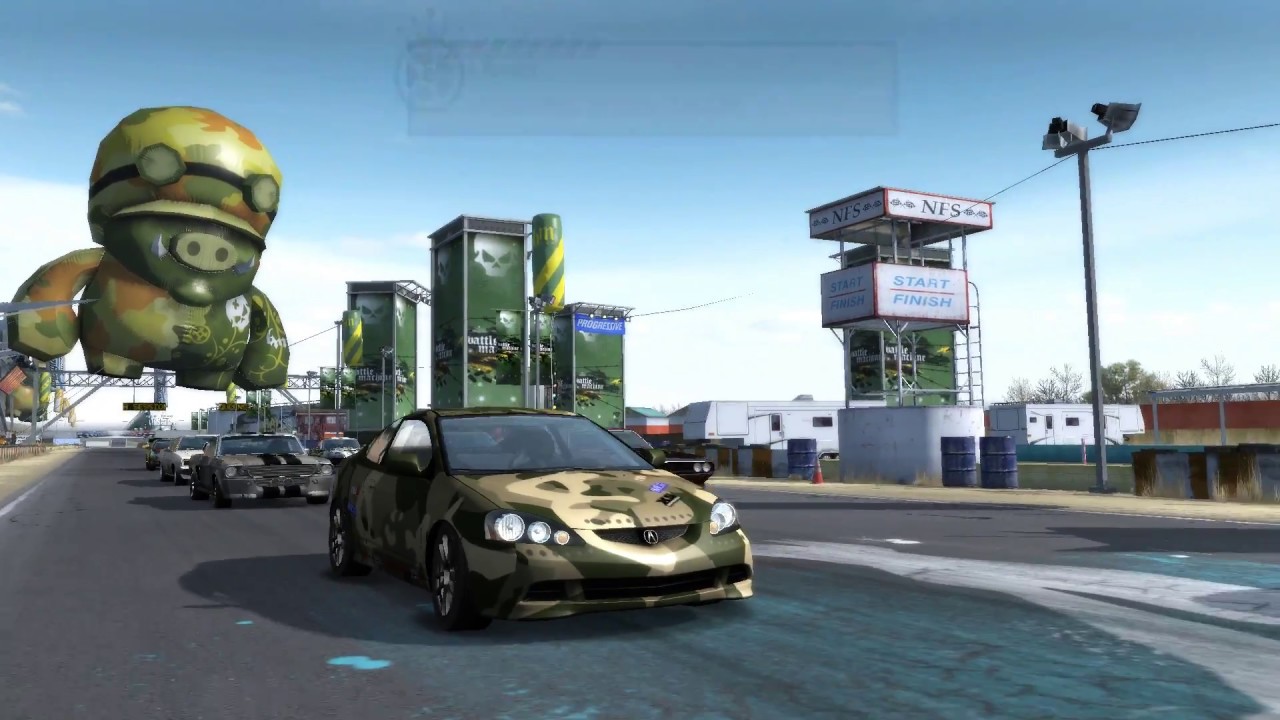 Купили Dodge Challenger- Прохождение NFS Pro Street на руле Logitech ...