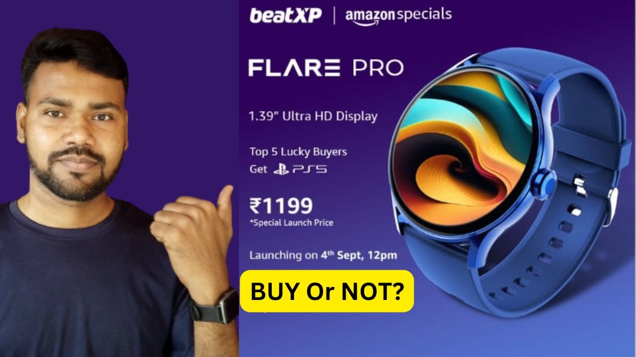 Beat XP Flare Pro Smartwatch Unboxing Soon || Beat XP Flare Pro Review ...