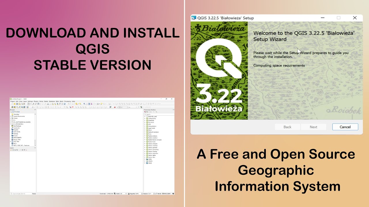 How to Download and Install QGIS Stable Version 2022 on Windows - YouTube