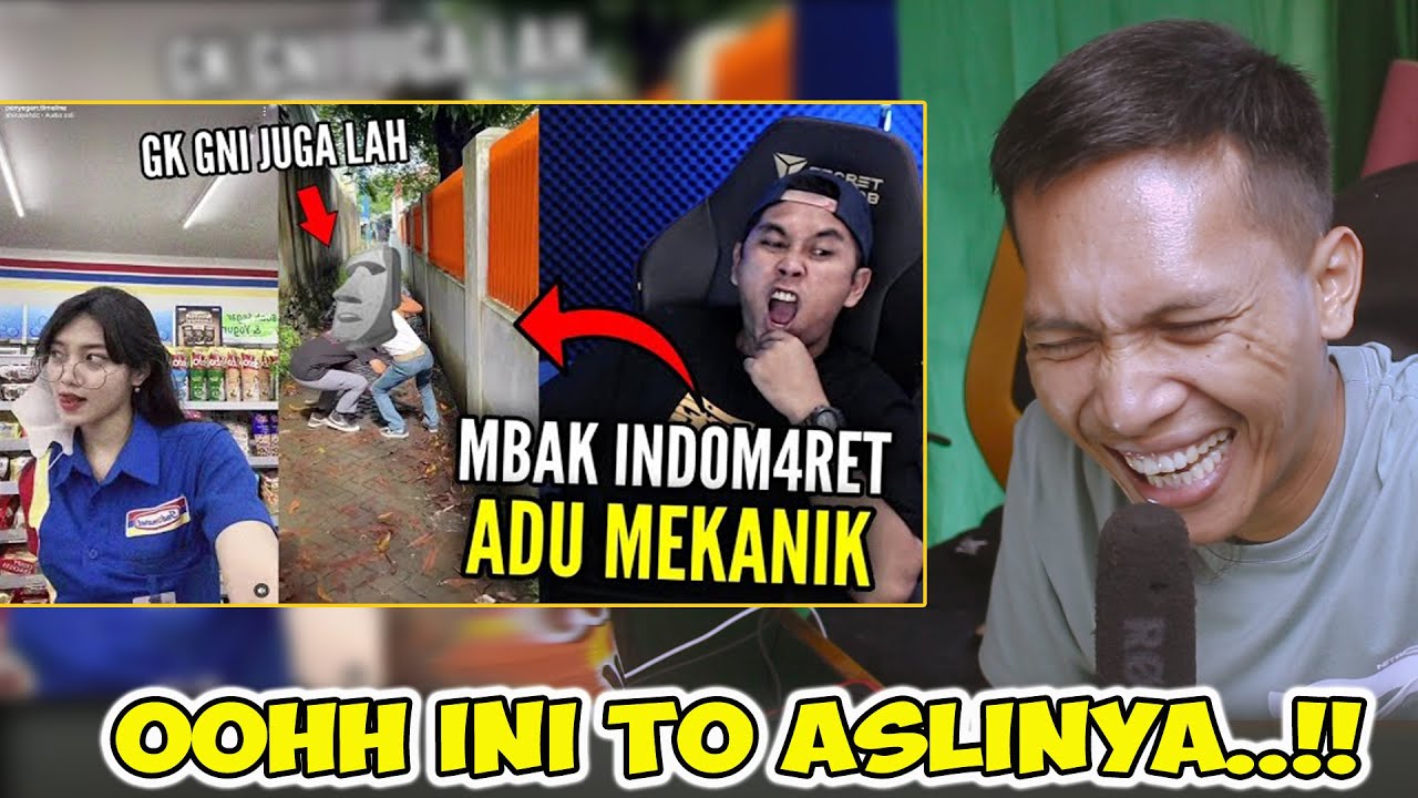 PEGAWAI INDOMARET GAK ADA LAWAN..!!! REACT MEME MB' INDOMARET - YouTube
