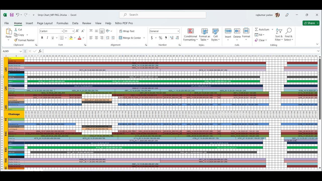 How to Create an Automated Excel Stripchart for Bill Checking - YouTube