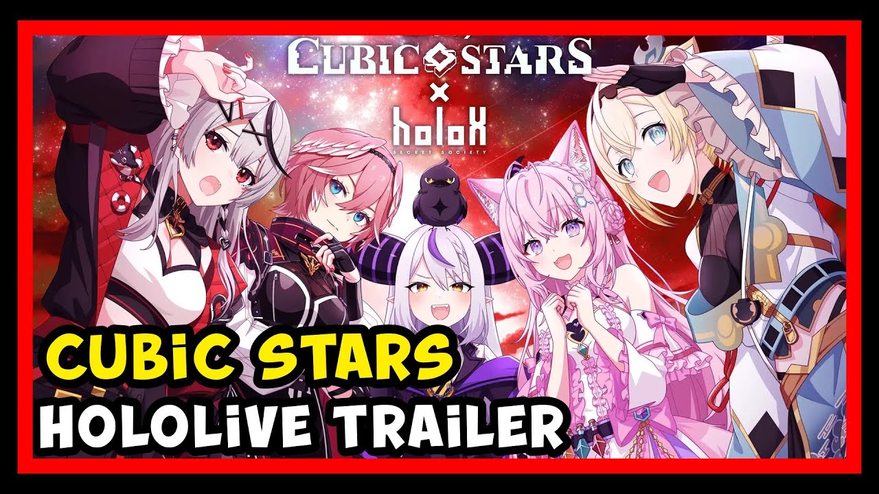 Cubic Stars x Hololive [キュービックスターズ x ホロライブ ] (Mobile) Trailer - YouTube
