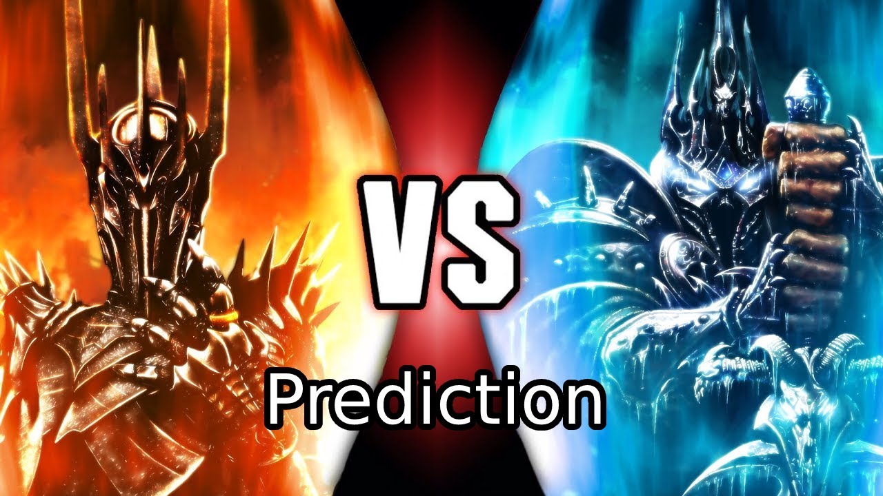 Lord Sauron vs The Lich King (Lord Of The Rings vs World Of Warcraft ...