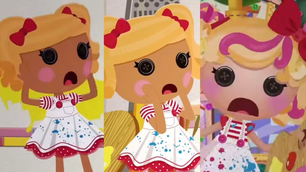 (Lalaloopsy) Spot Splatter Splash is screaming [Compilation] - YouTube