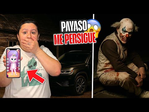 FUI A LA CASA DE *TALKING ANGELA* Y UN PAYASSO ASES1N0 NOS PERSIGUIÓ😱 ...