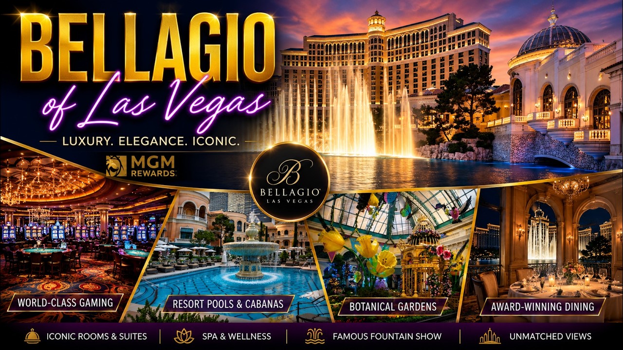 Inside the Luxurious Bellagio Las Vegas | Hotel & Room Tour [4K] - YouTube