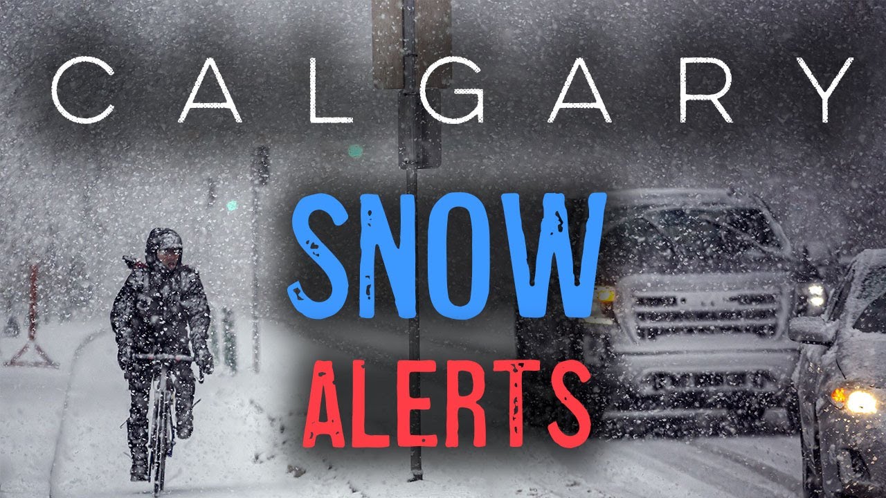 【4K】Calgary Snowfall | ️ Downtown | #blizzard #downtown #snowfall #snow ...