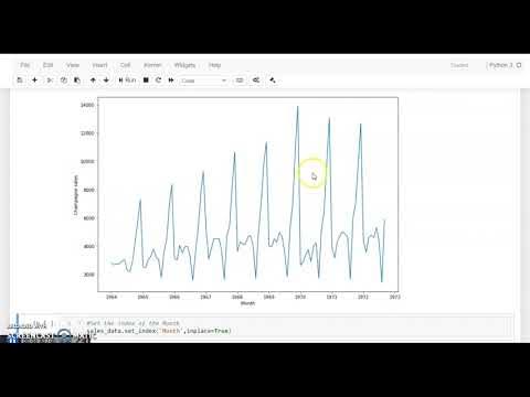 Machine Learning Simple Auto ARIMA model using Python via Jupyter ...