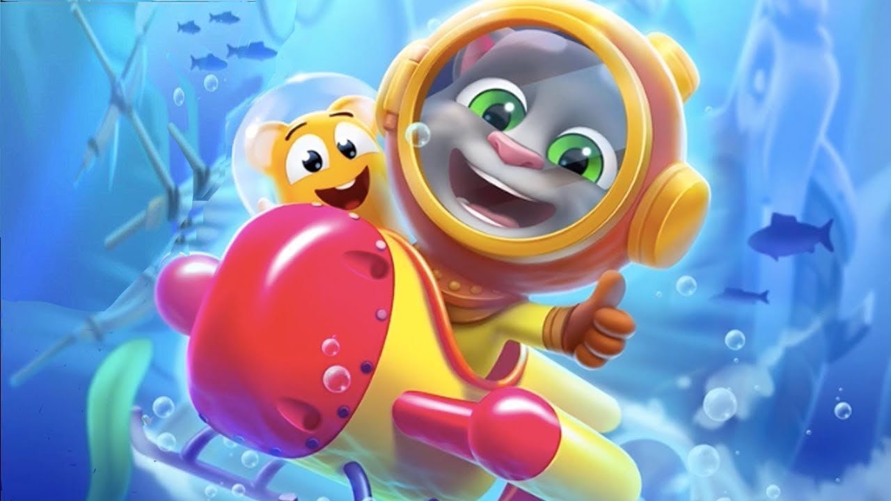 My Talking Tom 2 - Dive into the underwater world New Update 2020 ...