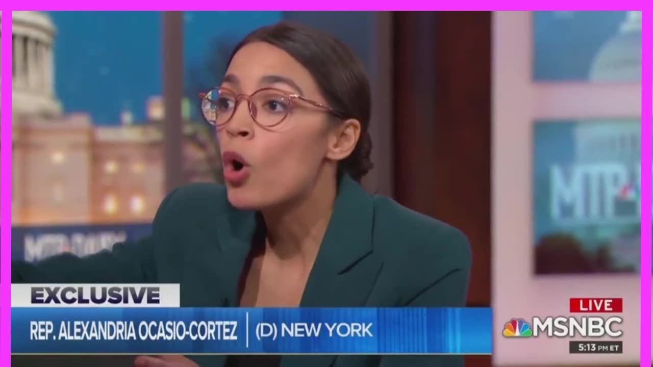 AOC SOUNDS OFF In New MSNBC Interview About MAGA! - YouTube