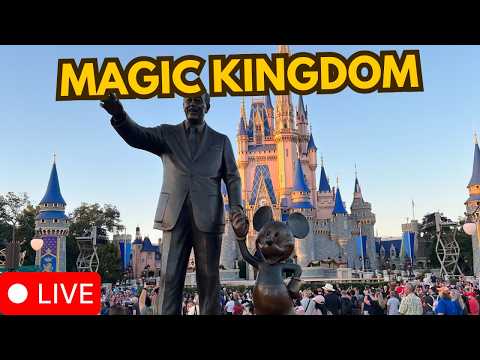 🔴 Live: Disney's Magic Kingdom Weekend  -  Walt Disney World 04.11.2026