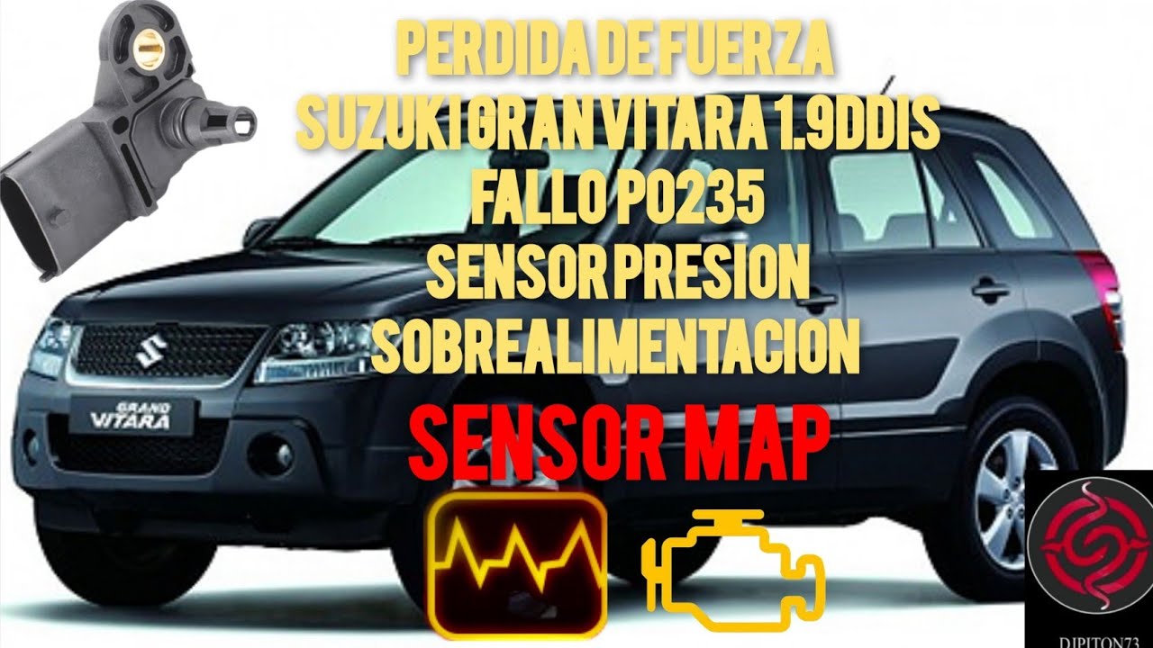 Perdida De Fuerza Suzuki Gran Vitara 1.9DDIS 🔧P0235 Sensor Presion ...