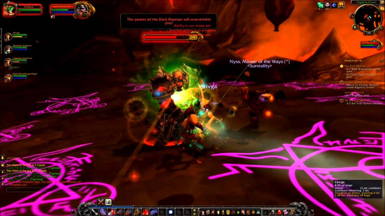World of Warcraft - Dungeon 1 (Level 15 - 20) - YouTube