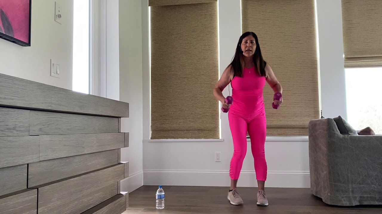 Dynamic Walking Fitness - Workout 6 - Upper and Lower Body - YouTube