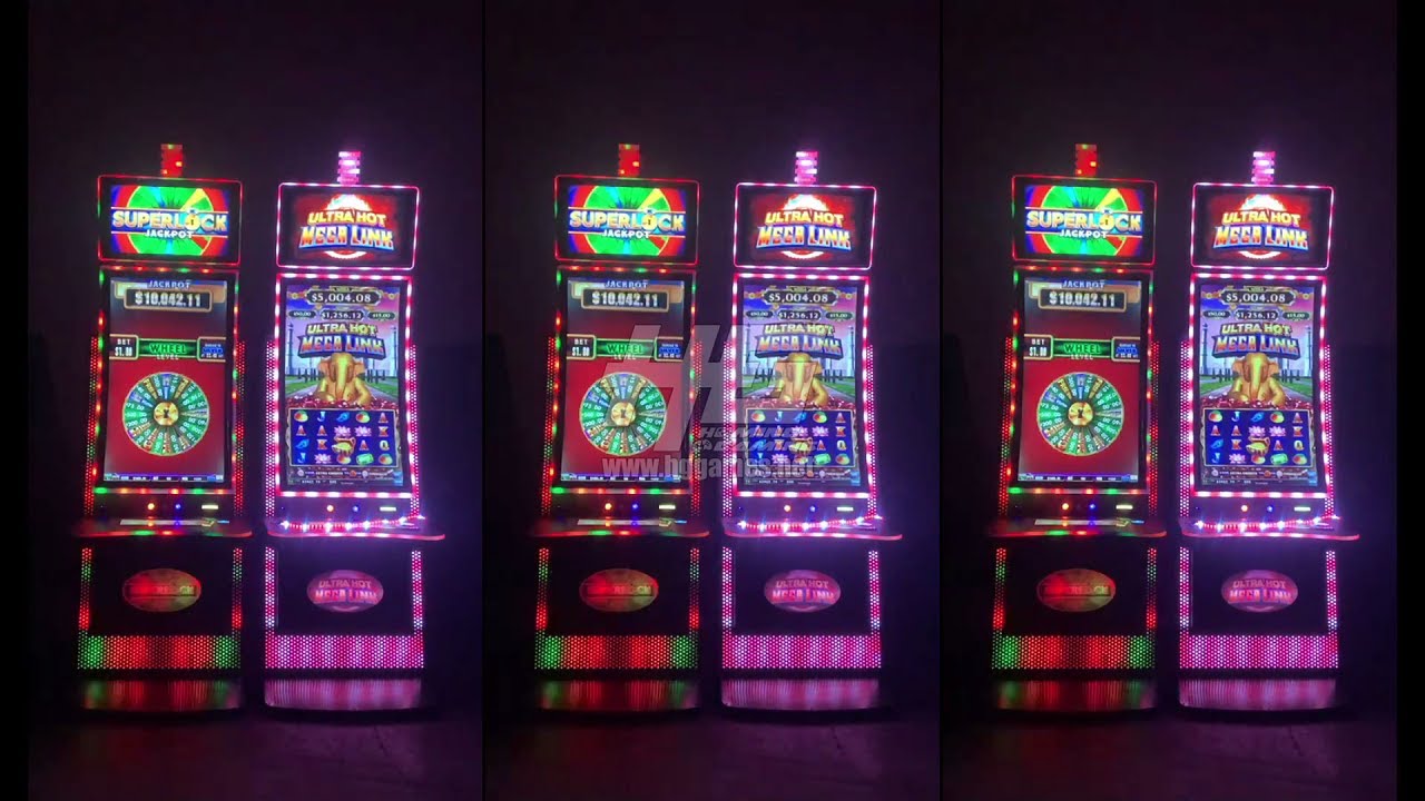 Newest Luxury 43 Inch Touch Vertical & Curved Slot Casino Machines With ...