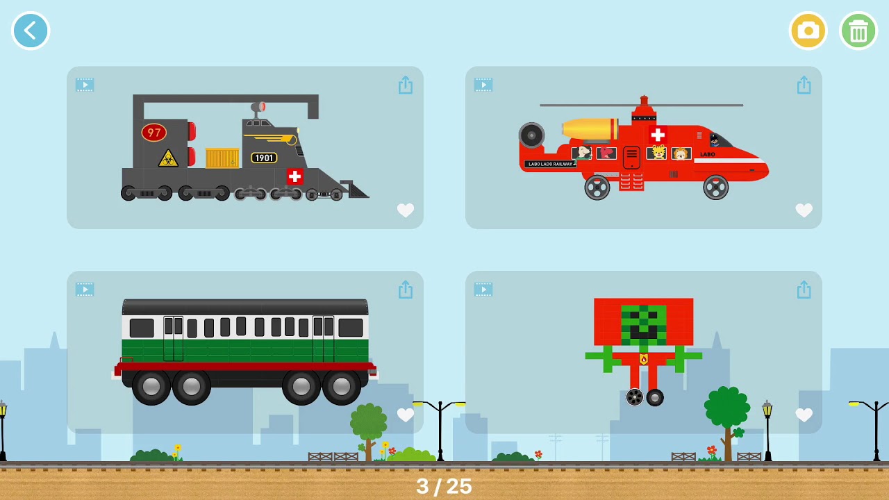 Collections of Locomotives from Labo Brick Train - Best Brick Train ...