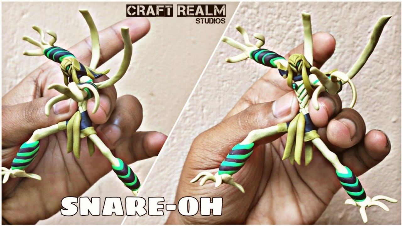 How to Make Ben mummy or Snare-oh from a clay | Clay Modelling - YouTube