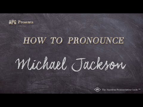 How to Pronounce Michael Jackson (Real Life Examples!) - YouTube