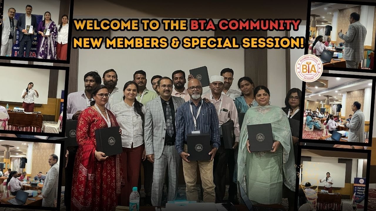 Welcome to the BTA Community New Members & Special Session! - YouTube