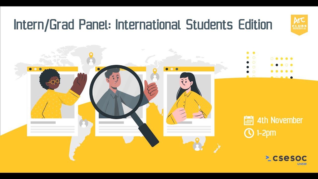 Intern/Grad Panel: International Students Edition - YouTube