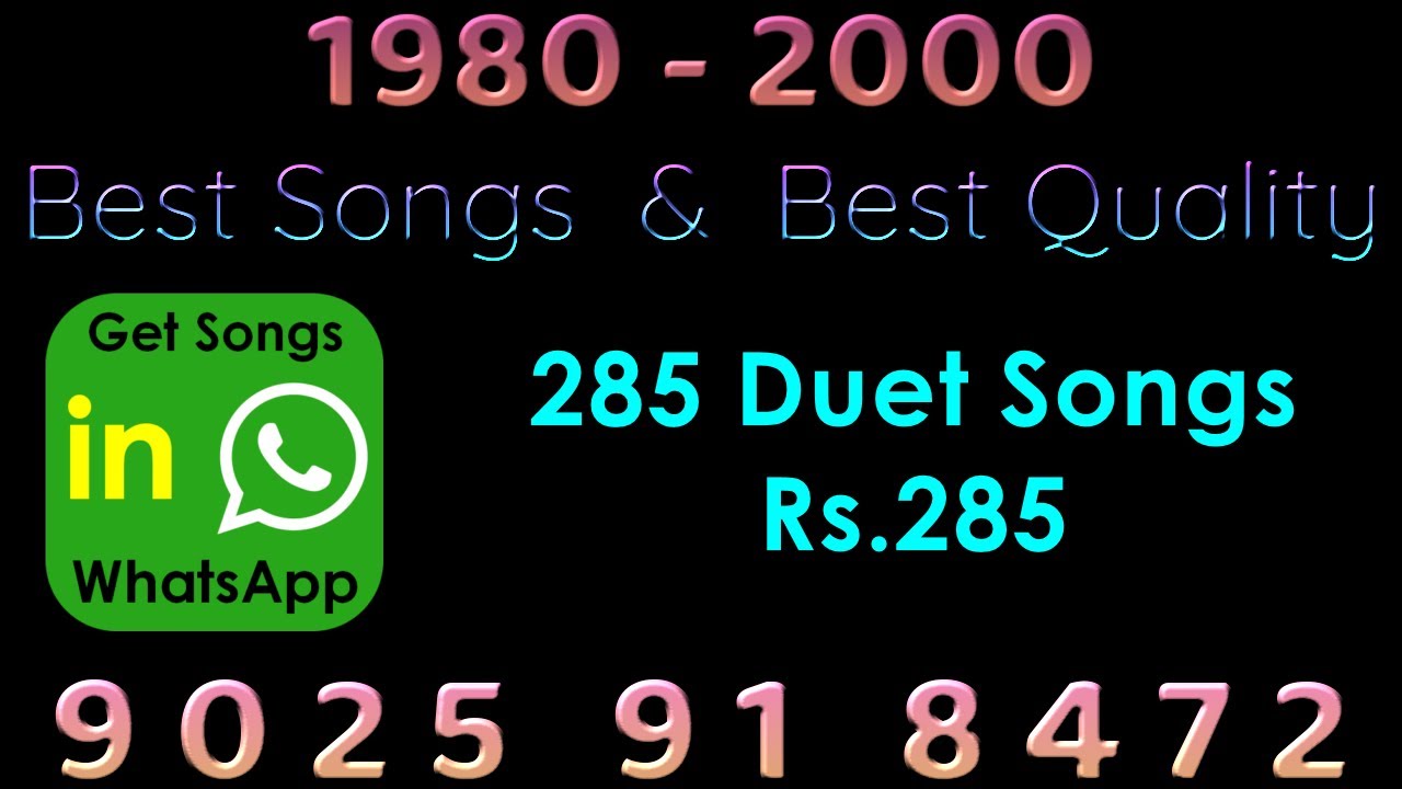 80s 285 Duet songs - YouTube