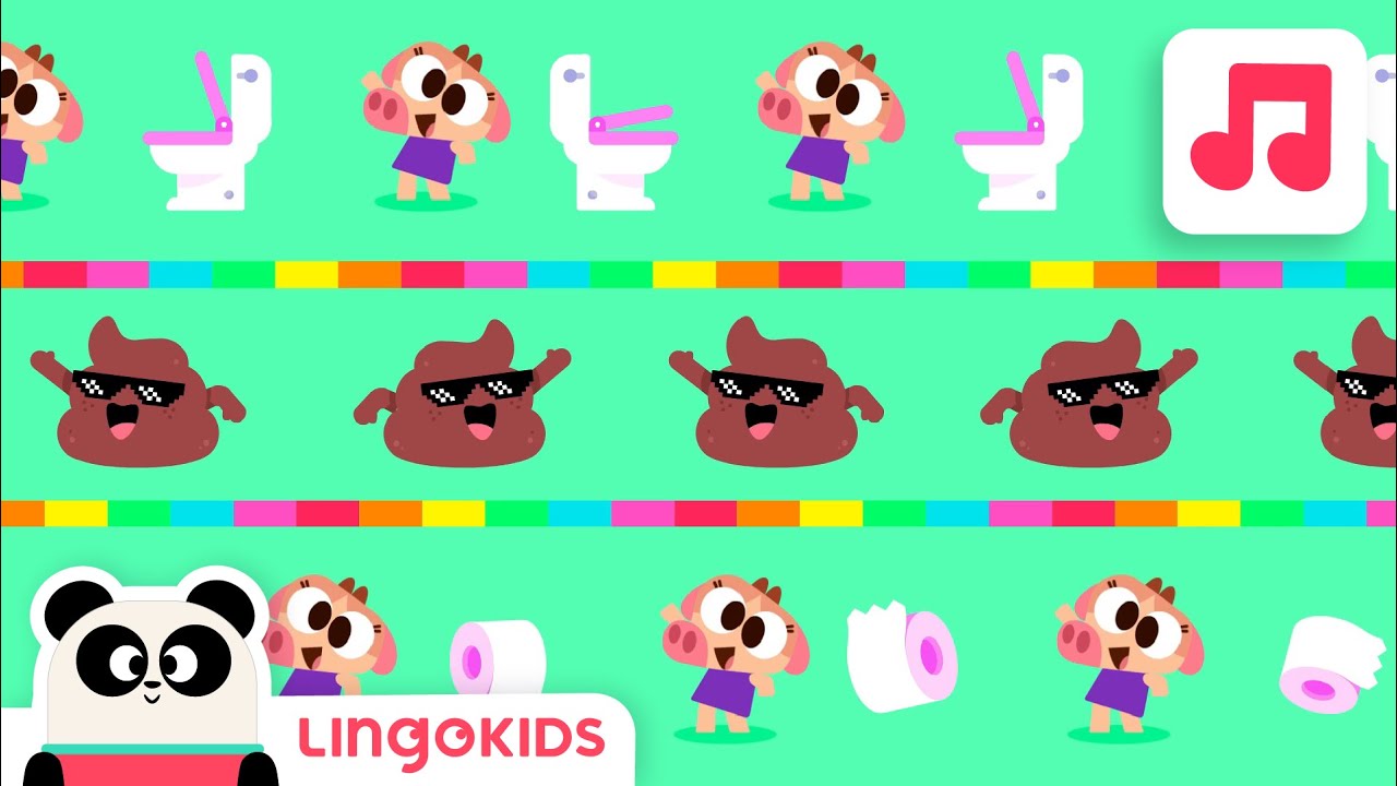 THE POO SONG 💩🎶 Potty Training Song for kids | Lingokids - YouTube