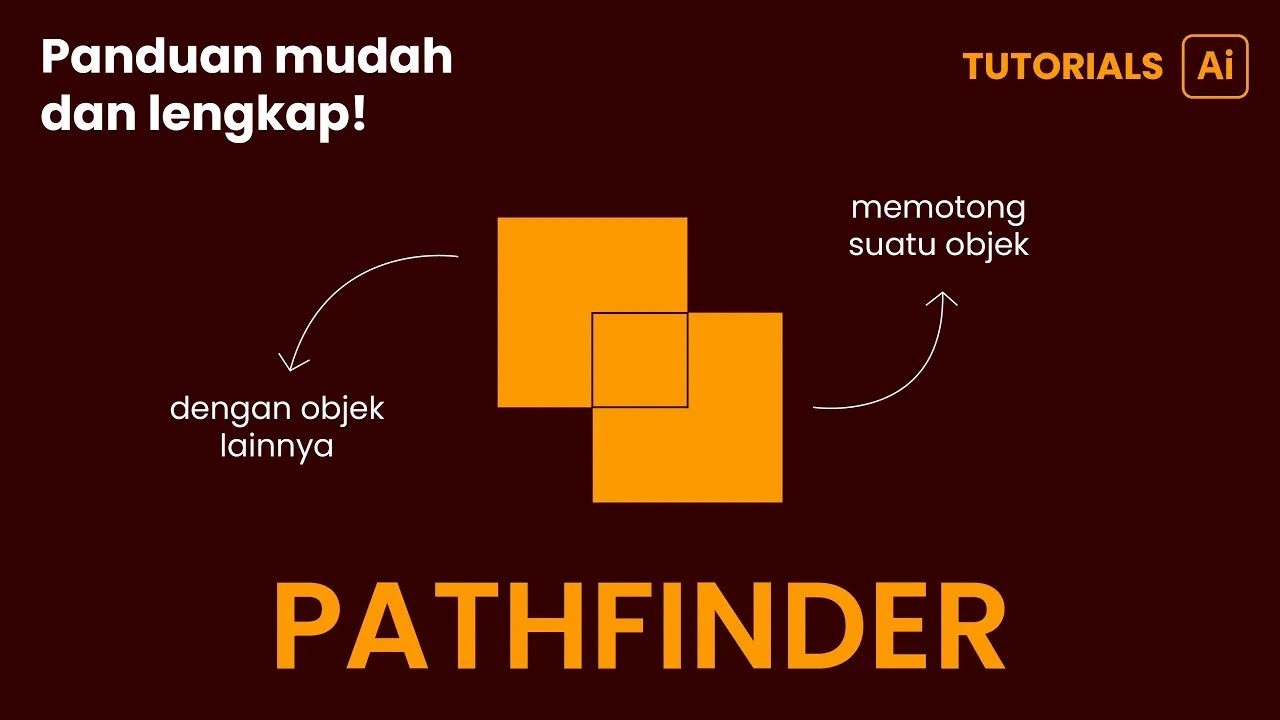 Belajar Pathfinder Illustrator Lengkap | Illustrator Tutorial - YouTube