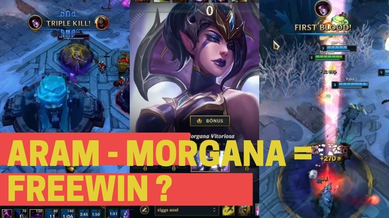 ARAM - MORGANA = WIN? - YouTube