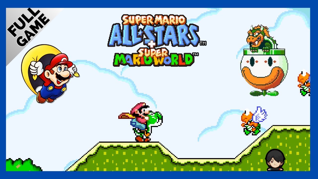 Super Mario All Stars -Super Mario World Full Game (SNES) Walkthrough ...