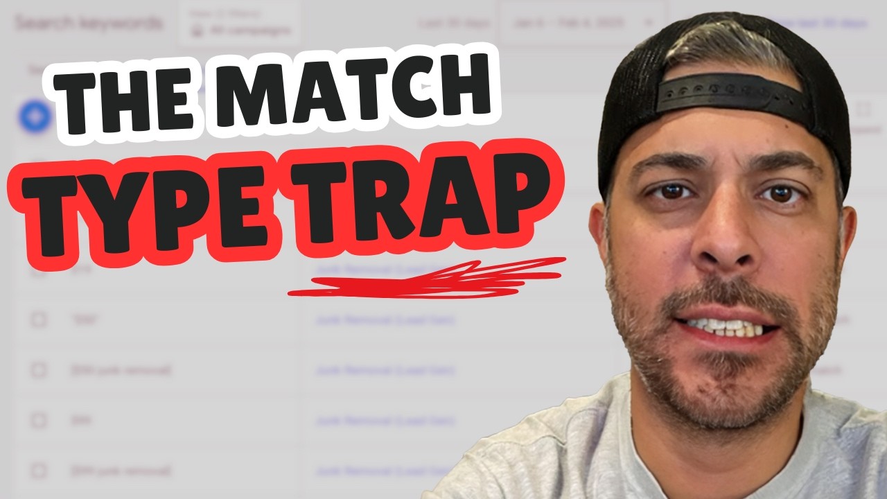 Negative Keyword Match Types (The Correct Way to Use Them) - YouTube