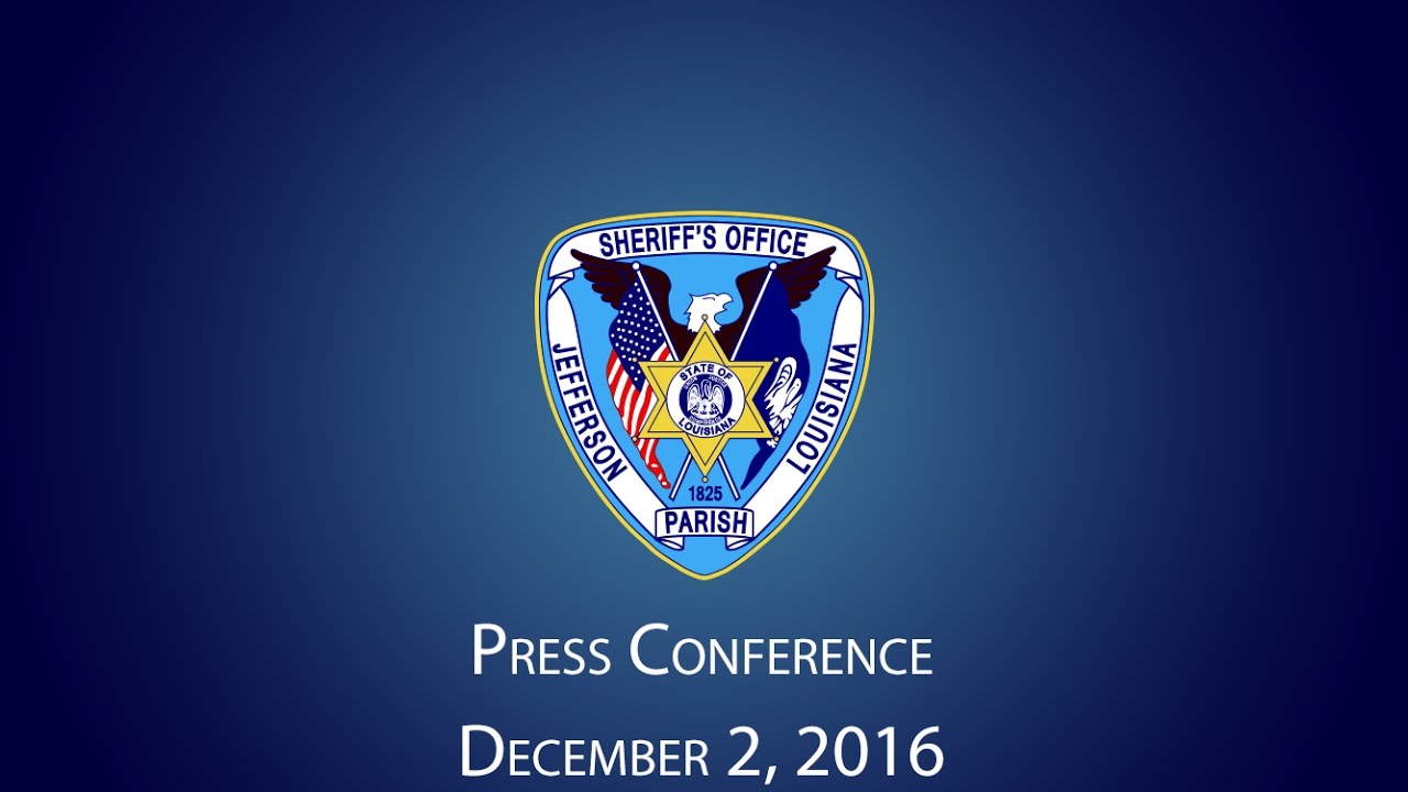Jefferson Parish Sheriff Newell Normand press conference: December 2 ...