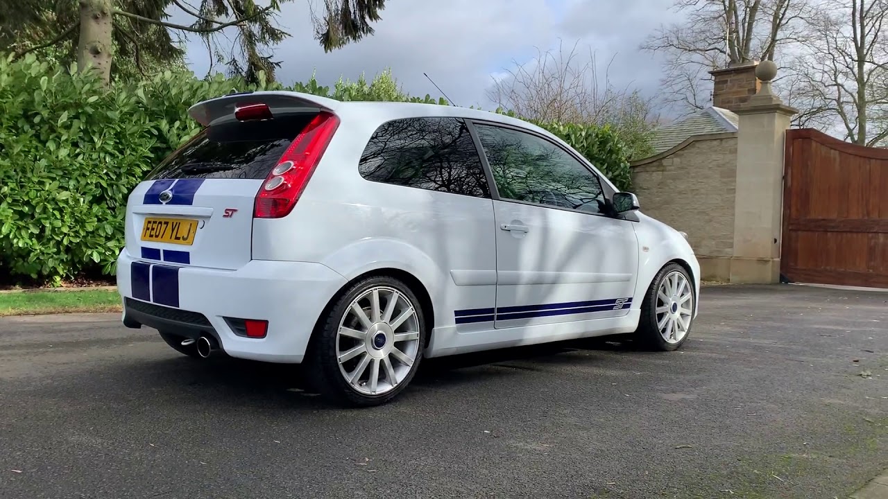 Fiesta ST 150 - Stunning Frozen white - YouTube