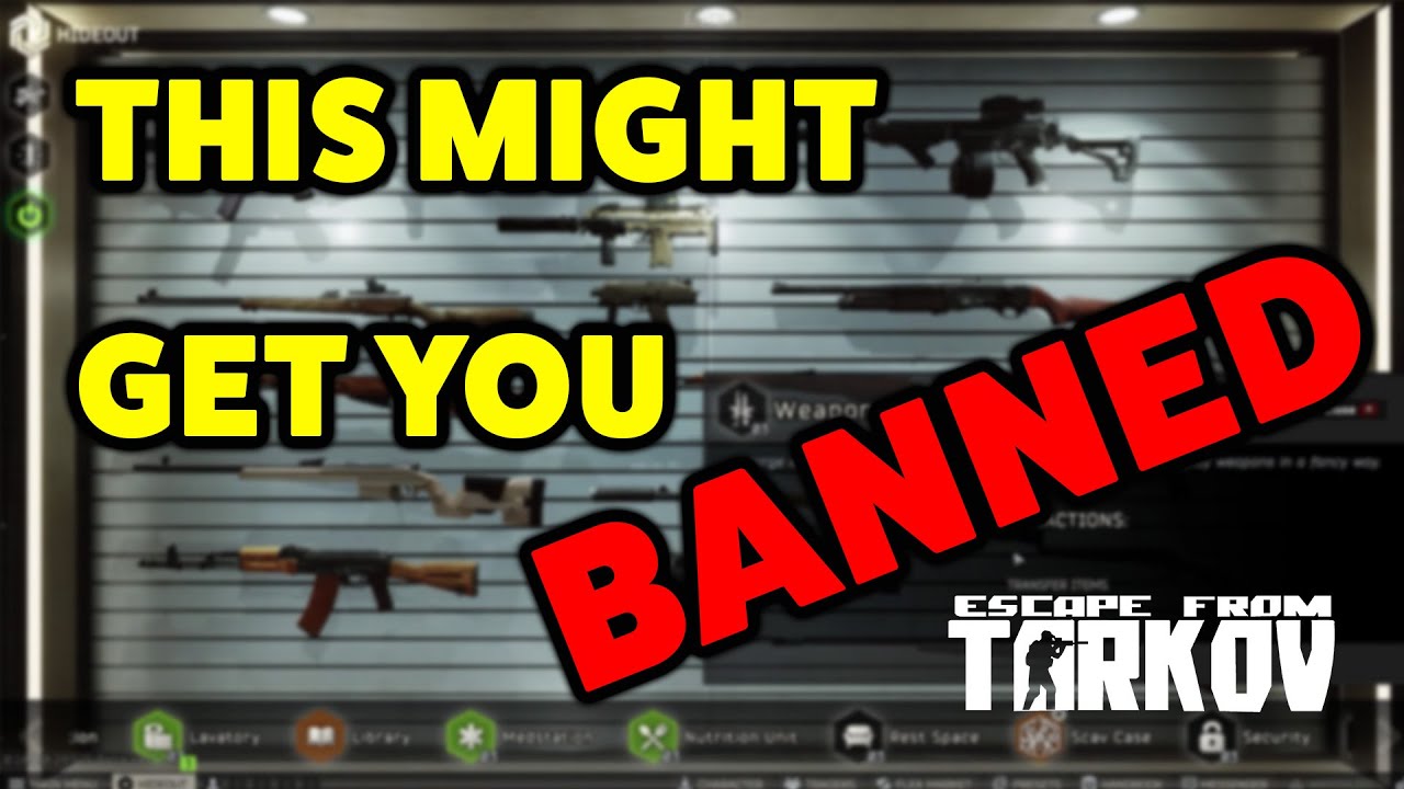 THIS MIGHT GET YOU BANNED IN ESCAPE FROM TARKOV - YouTube