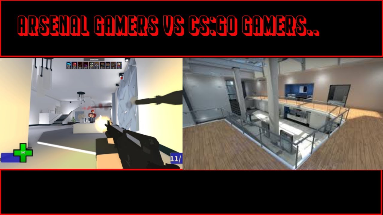 (FIRST EVER ANIMATION!!) Arsenal Gamers VS CS GO Gamers - YouTube