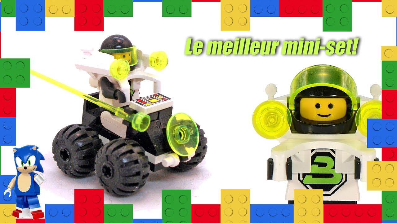 LEGO MINI-CRITIQUE: 6812 Grid Trekkor / Le Buggy Espion Blacktron (1991 ...