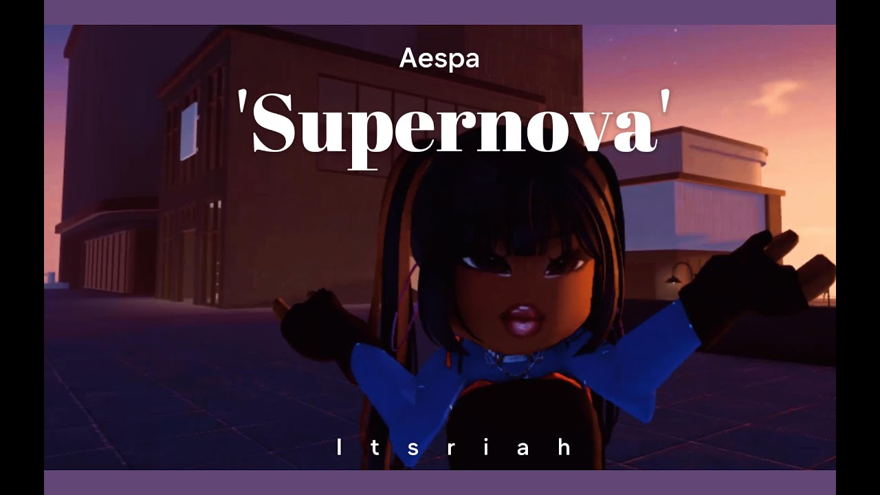 Aespa- 'Supernova' Roblox m/v - YouTube