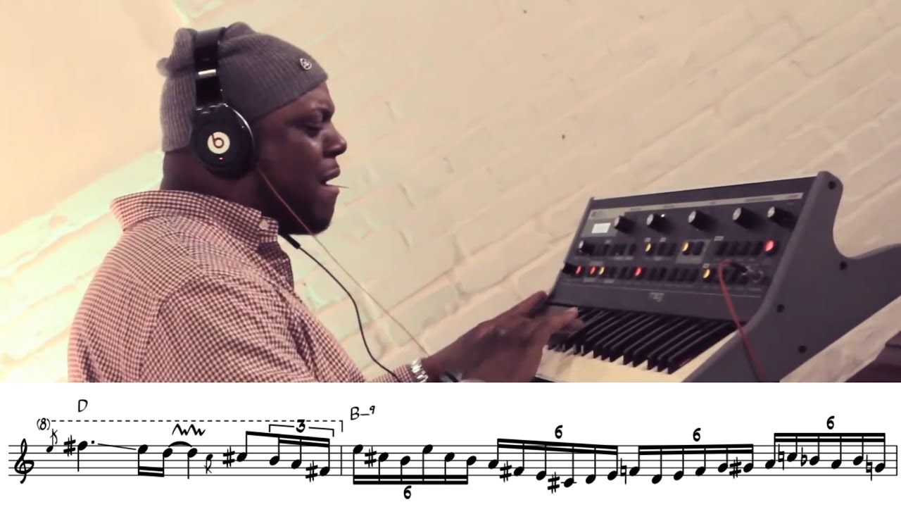 Shaun Martin | Thing of Gold [solo transcription] - YouTube