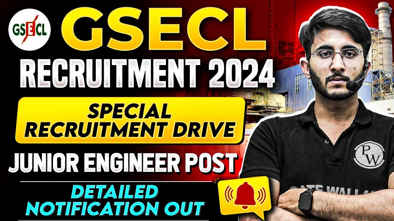 GSECL Recruitment 2024 | Gujarat Electricity Board Recruitment 2024 ...