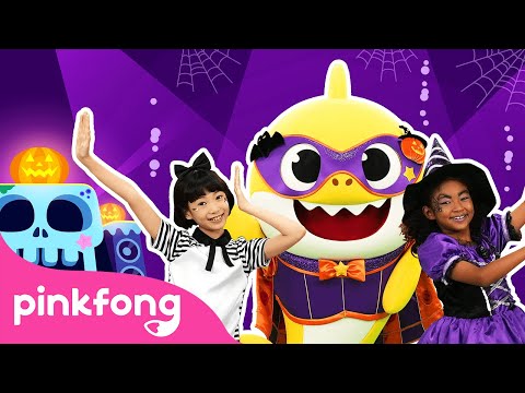 [4K] Baby Shark's Halloween Freeze Dance | Halloween Dance | Pinkfong Baby Shark