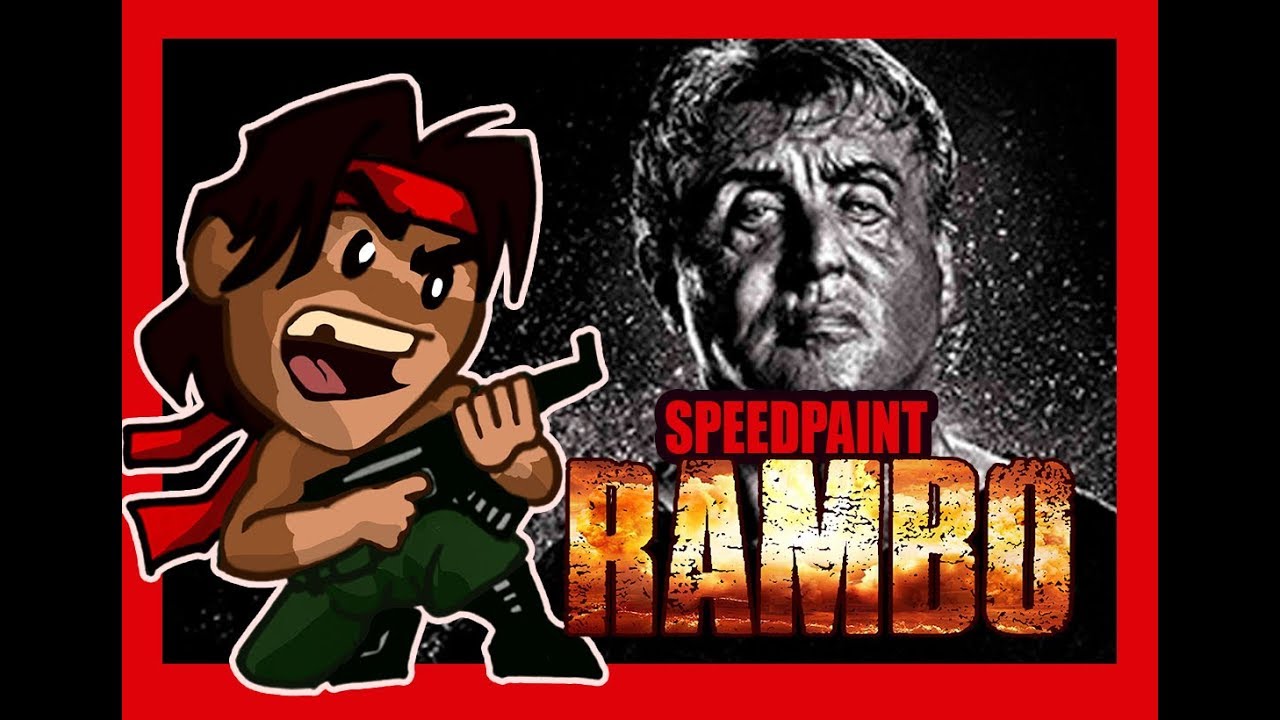 💣👊🏼🏹 0014 DIBUJANDO A RAMBO🏹👊🏼💣 - YouTube