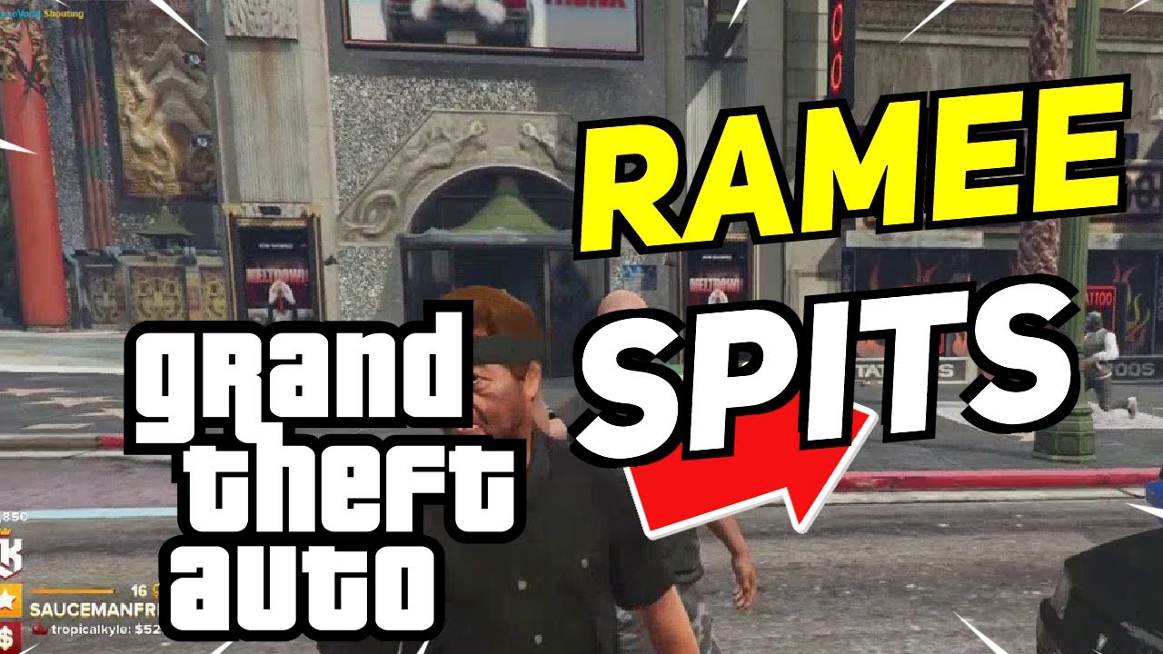 Best Grand Theft Auto RP Moments: RAMEE SPITS ALL OVER CHANG - YouTube